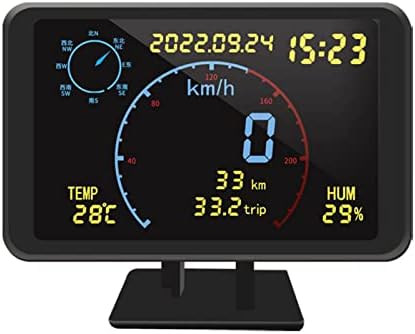 Shkalacar Digital GPS Speedometer Odometer Universal HUD Head Up ...