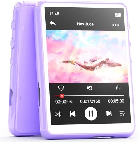 Amazon.co.jp: MECHEN 64 GB MP3 Player, Bluetooth 5.3, Digital Audio ...