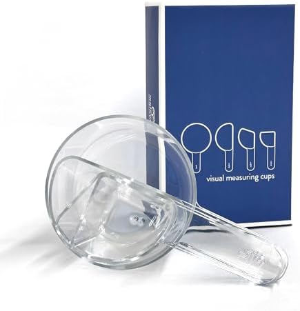 Amazon.com: Welcome Industries Visual Measuring Cups - Clear, Easy Read ...