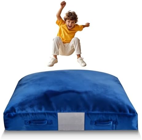 Amazon.com: VEVOR Crash Pad, 5 x 5 ft Crash Pad for Kids Sensory with ...