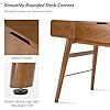 Amazon.com: HULALA HOME 60 Inches Writing Desk with Adjustable Desktop ...