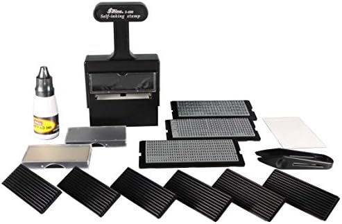 Shiny S-600 Rubber Stamp Self-Inking Printing Kit : Amazon.in: Office ...