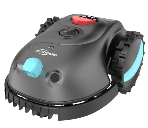 YARDCARE V100 Robot Lawn Mower with Vision System, Intelligent Obstacle ...