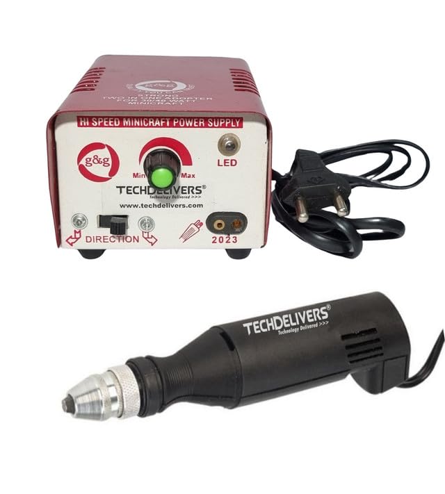 TECHDELIVERS® Mini Electric Premium Pcb Drill Rotary Machine Goldsmiths ...