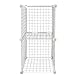 Amazon.com: Allgonicer Wire Grid Storage Rack, Interlock Cubes ...