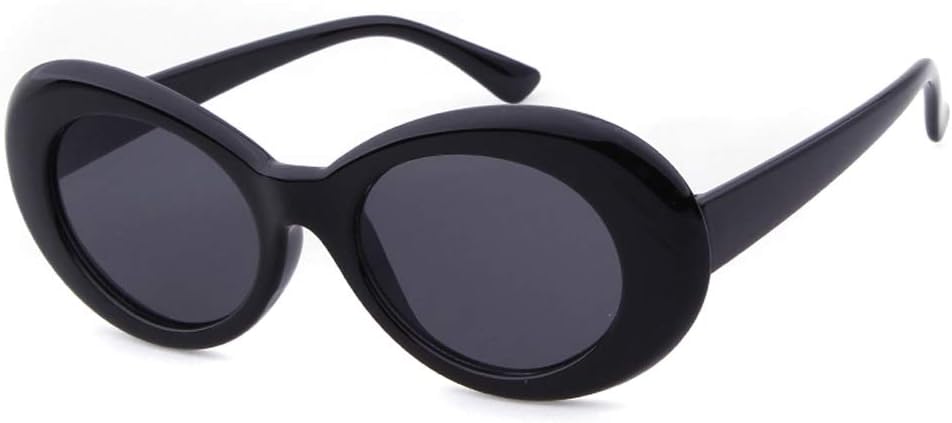 Amazon.com: JUCOO Clout Goggles Oval Sunglasses Mod Style Retro Thick ...