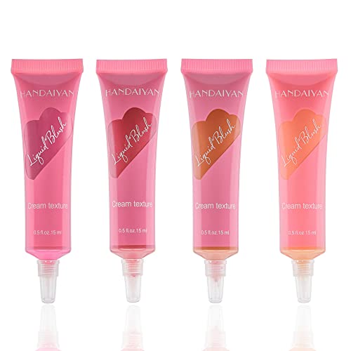 4 Colors Liquid Blush Set Multi colored VVUS00117 0