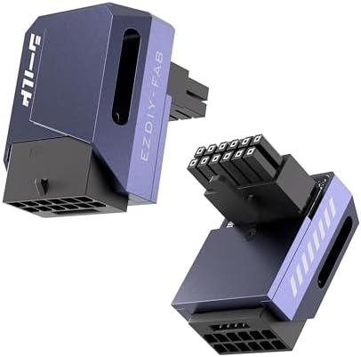 EZDIY-FAB PCIe 5.1 Adapter - 600W 12+4pin,16pin 12VHPWR GPU Power ...
