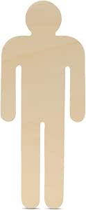 Amazon.com: Male Stick Figure Cutouts 12 x 4-7/8-inch, Pack of 1 ...