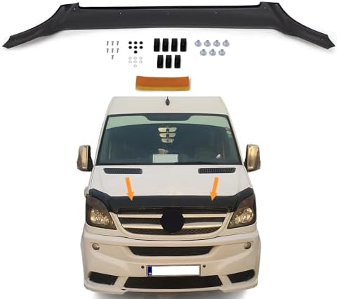 Amazon.com: Hood Deflector Guard Fits Mercedes Sprinter W906 2006-2014 ...