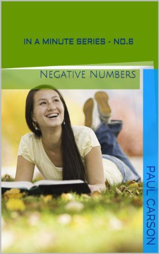 Negative Numbers - In A Minute: In A Minute Series - Book 6 eBook ...