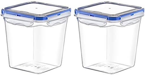 Lock & Lock Square Storage Container - Square 2.6 Litre (155 x 155 x ...
