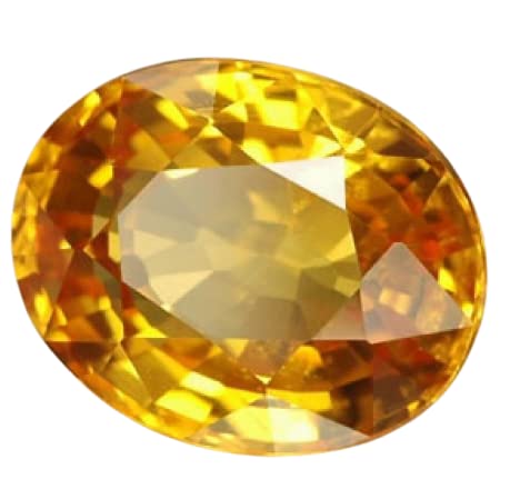 Original Certified Jeweltique! High Rated Yellow Topaz Rashi Ratna 8.10 ...