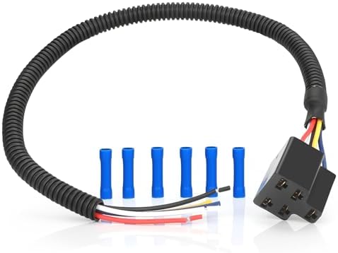 Amazon.com: Automotive 5 Terminal Universal Blwr Switch Harness ...