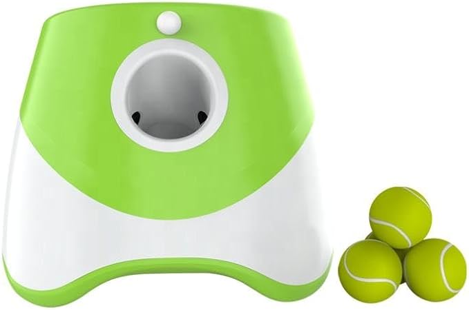 Amazon.com: Pet Automatic Dog Ball Launcher with 3 Tennis 2 Inch Balls ...