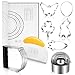 Amazon.com: Pastry Cutter, Biscuit Dough Cutter and Dough Blender Set ...