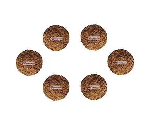 Buy VARSHINE Pure & Cow Dung Cakes Indian Desi Cow's Dung (6 Pcs Pack ...
