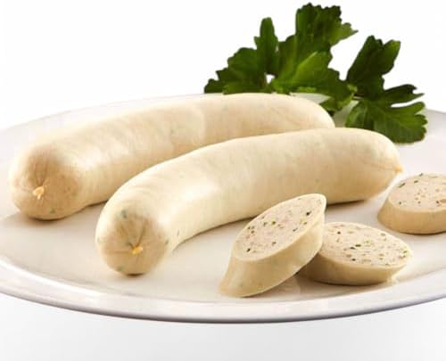 Amazon.com: German Weisswurst with Parsley - 50 Fully Cooked Sausages ...