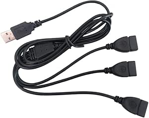 Amazon.co.jp: USB 3way 分岐ケーブル（1.2m）車内 LEDアンビエントライト用 デルタダイレクト : 車＆バイク