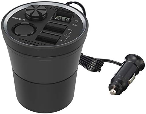 Amazon.co.jp: 星光産業(EXEA) 車載用充電器 (エクセア) コンパクトUSBソケット EM-177 ブラック : 家電＆カメラ