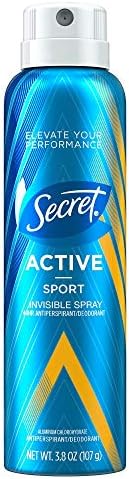 Amazon.com: Secret Invisible Spray Antiperspirant and Deodorant for ...