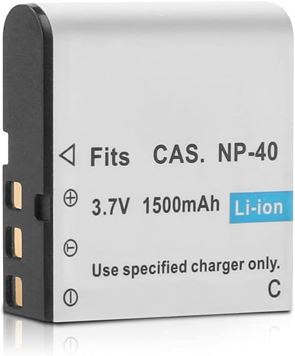 Amazon.com: DINGETU Video Camera Battery, Li-Ion, 3.7V, 1500 mAh, Ultra ...