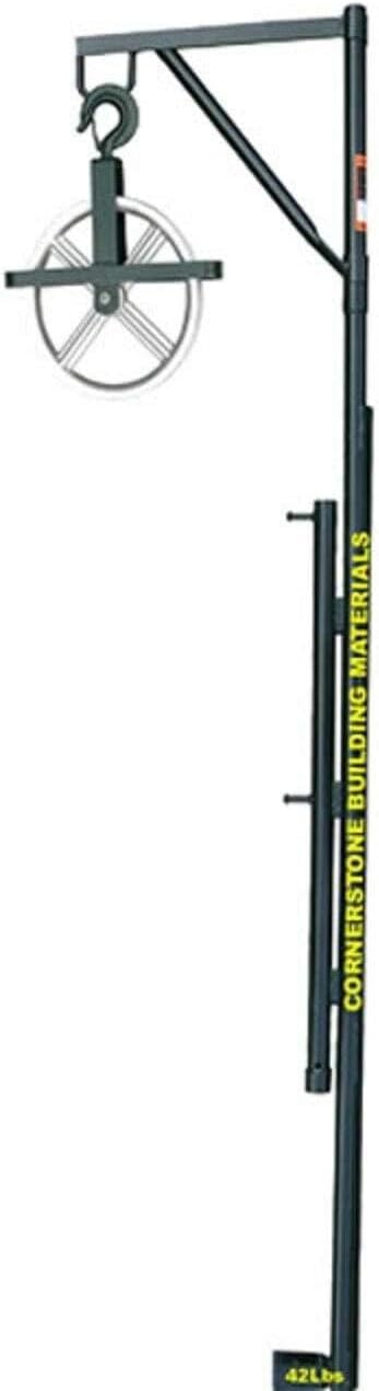 CBM Scaffold Hoist Pulley Wheel Set with 12" Aluminum Pulley Wheel ...
