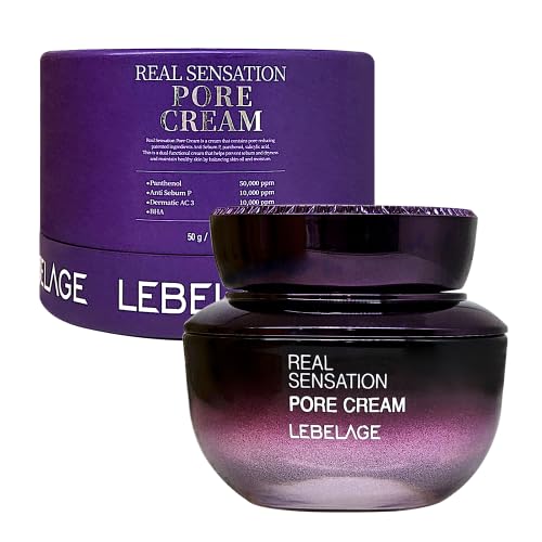 Amazon.com: LEBELAGE Real Sensation Pore Cream - Anti-Sebum and Skin ...