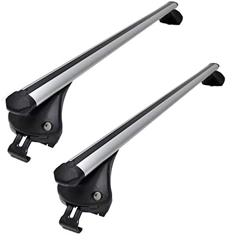 UKB4C Locking Aluminium Roof Rack Cross Bars fits Kia Sportage 2010 ...