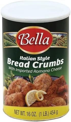 Amazon.com : Bella Italian Style Bread Crumbs, 16 Ounces (Pack Of 12 ...