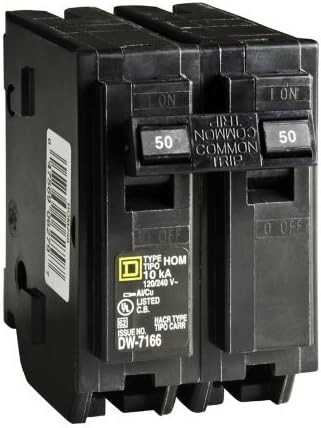 Eaton BR150 50 Amp Plug-On Circuit Breaker - Magnetic Circuit Breakers ...