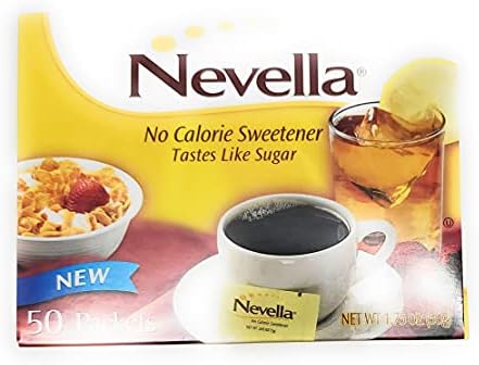 Amazon.com: Edulcorante sin calorías - Sabe a azúcar, 50 paquetes ...