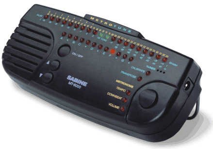 Amazon.com: Sabine MT8000 MetroTune Tuner/Metronome : Musical Instruments