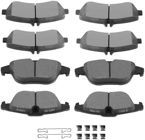 Amazon.com: Ceramic Brake Pads Kits,SCITOO 8pcs Brakes Pads Set fit for 2013-2015 for Mercedes ...