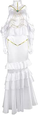 Amazon.com: BoerMee Overlord Cosplay Costume Dress Albedo Cosplay Party ...