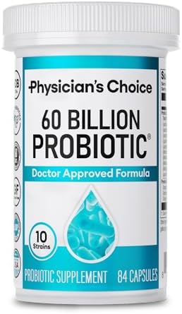 Amazon.com: Physician's CHOICE 100 Billion Advanced Probiotic - 16 ...