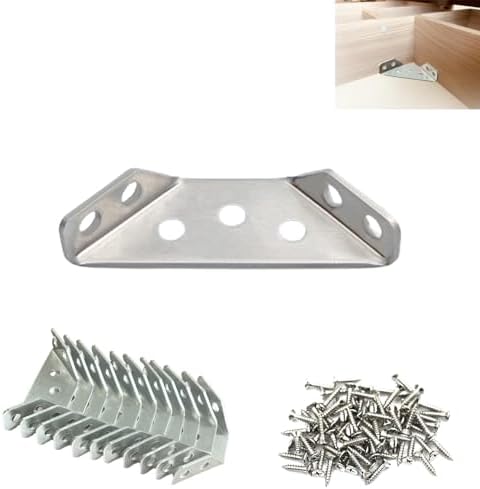 Amazon.com: Pcmursal 12Pcs Universal Stainless Steel Furniture Corner ...