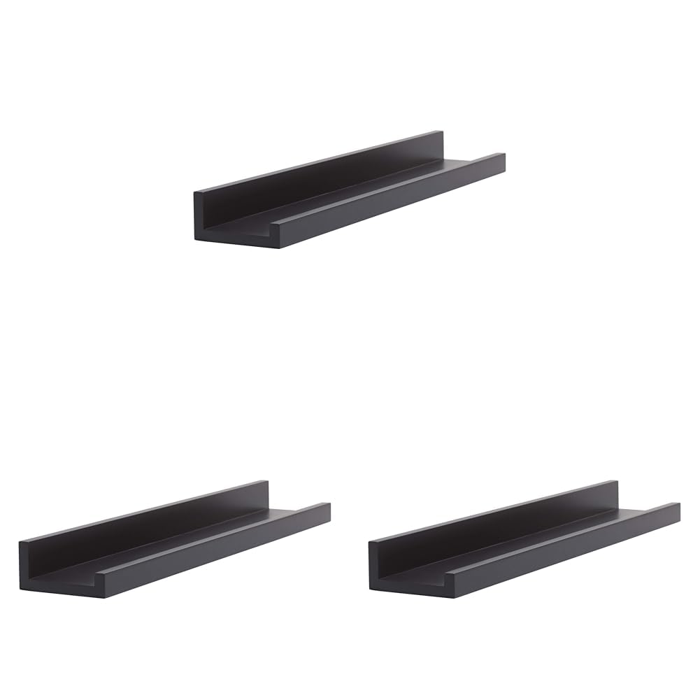 Snapklik.com : MELANNCO Floating MDF Photo Ledge For Bedroom, Living ...