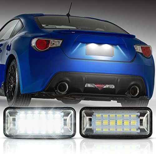 Amazon.com: POPMOTORZ Full LED License Plate Lamp Assembly LED Tag ...