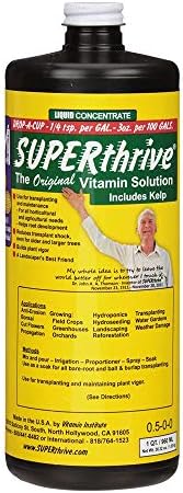 Amazon.com : SUPERthrive VI30162 Plant Vitamin Solution, 1 Quart ...