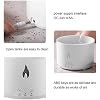 Amazon.com: Volcano Humidifier,100‑240V Flame Aroma Diffuser,Flame ...