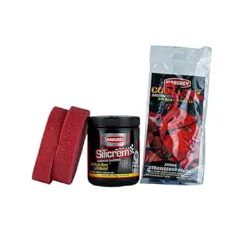 Margrey Silicrem 300gr con esponjas Rojos y Sachet Shampoo con Cera ...