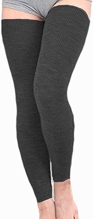 Amazon.com: Kenbi mirai Leg Warmers, Horizontal Stretch Multi-Warmer Long 2-Pack (black, Long)