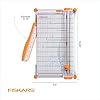 Amazon.com: Fiskars Precision Paper Trimmer - Easy, Safe and Accurate ...