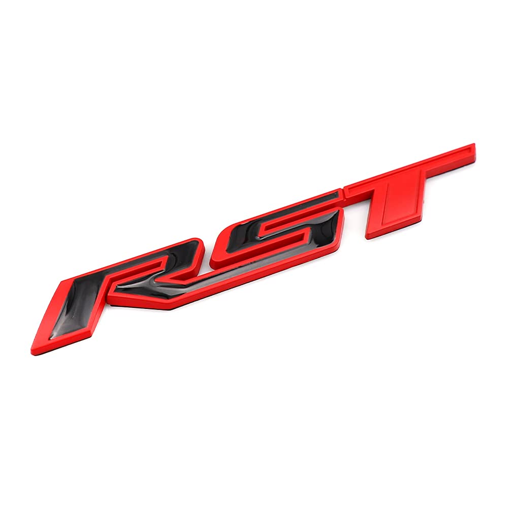 Rst Emblem 3d Metal Side Rear Front Trunk Bumper Badge | Desertcart Sri ...