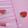 Amazon.com: SDY 4PCS Strawberry Bed Sheets,Twin Size Red,Pink White ...