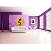 Amazon.com: Street & Traffic Sign Wall Decals - Winding Road to The ...