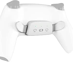 Custom White Controller Extra Back Paddles Attachment Replacement ...
