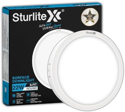 Buy Sturlite Lexxo 15W (3in1) Round LED Surface Light| Warm, Neutral ...