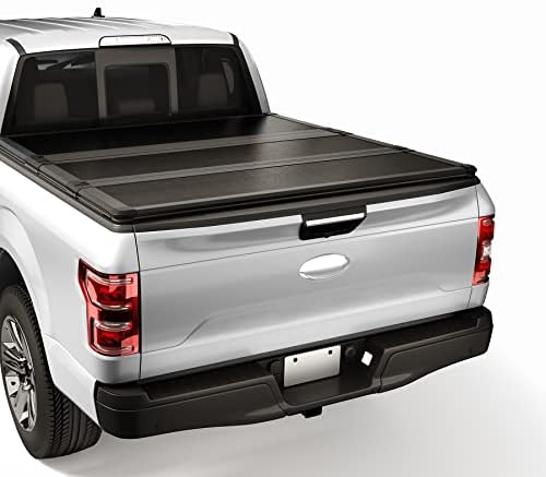 Amazon.com: JDMSPEED Hard Tri-Fold Truck Bed Tonneau Cover Compatible ...
